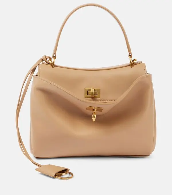 Balenciaga Rodeo Mini Leather Tote Bag