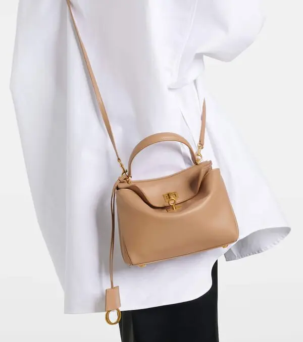 Balenciaga Rodeo Mini Leather Tote Bag