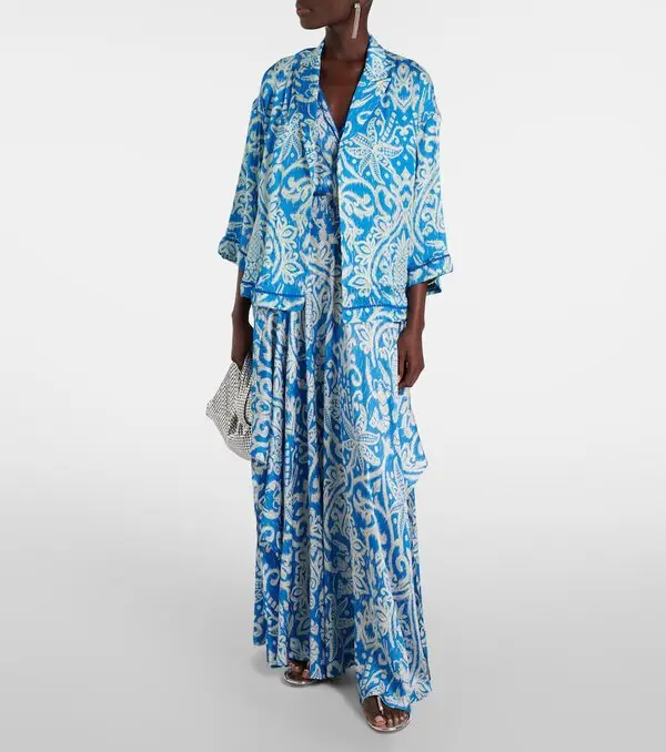 Poupette St Barth Clea Printed Jacket