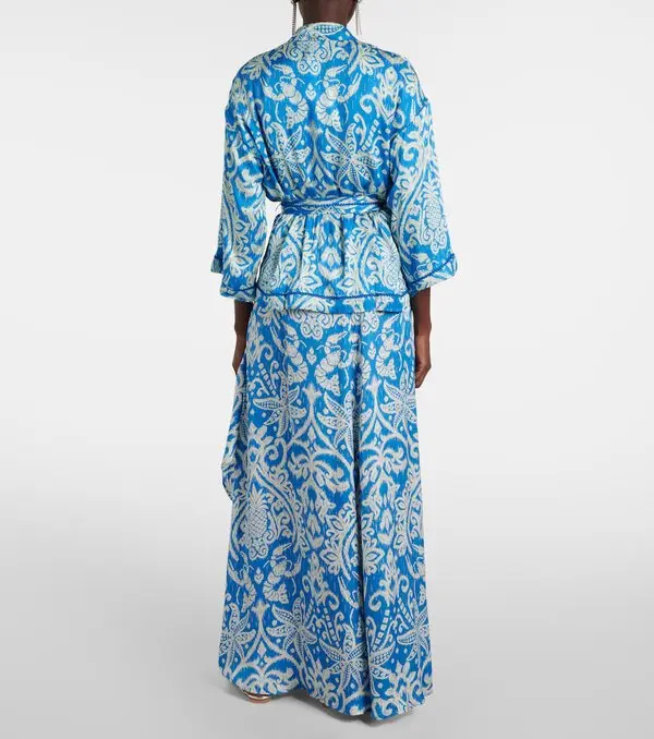 Poupette St Barth Clea Printed Jacket