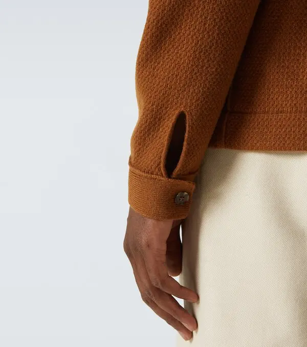 Zegna Ribbed-knit Cashmere Cardigan