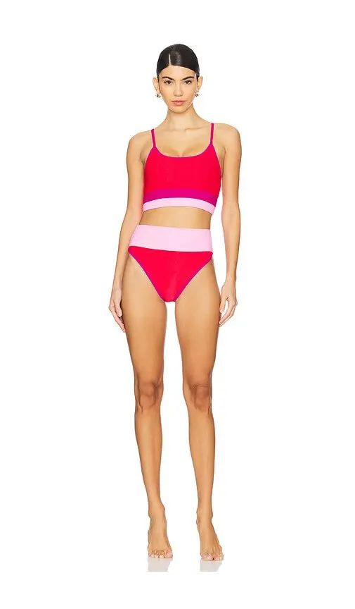 Beach Riot Eva Top - Gumdrop Colorblock