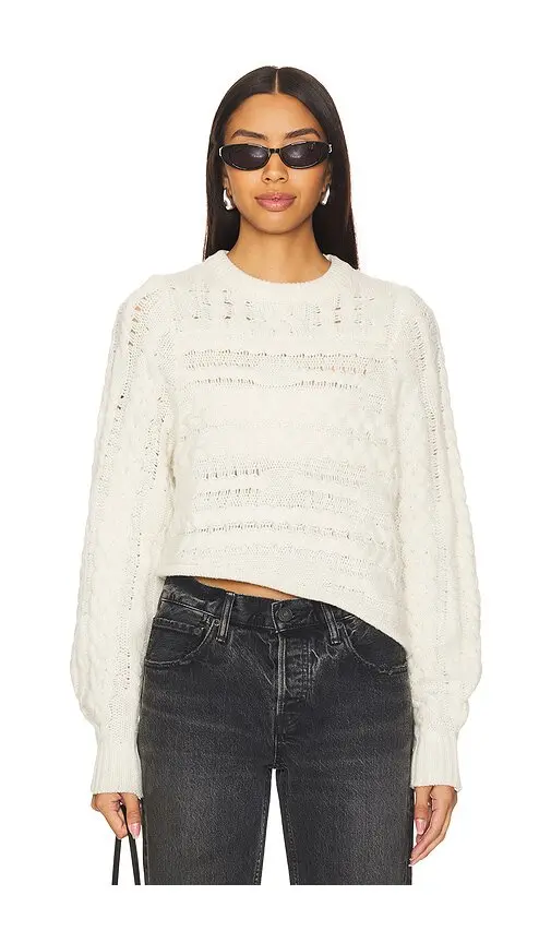 Moussy Vintage Cable Knit Sweater