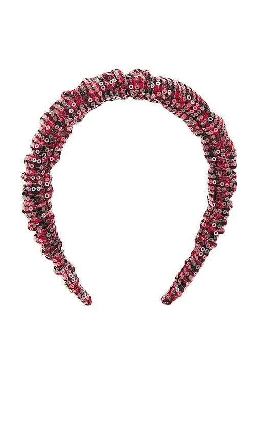 Lele Sadoughi Sequin Kelly Headband In Buffalo Check - 76  display picture 2