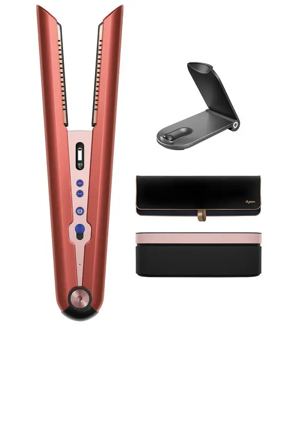 DYSON Special Edition Corrale Styler & Straightener In Pink - Strawberry Bronze & Blush Pink