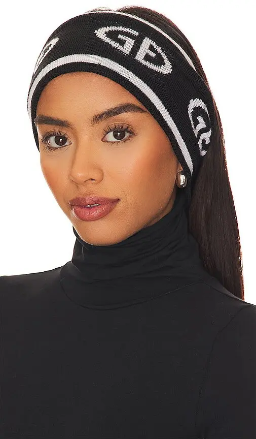 Goldbergh Tiara Headband - Black