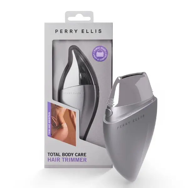 Perry Ellis Cordless Touch-up Trimmer - Silver