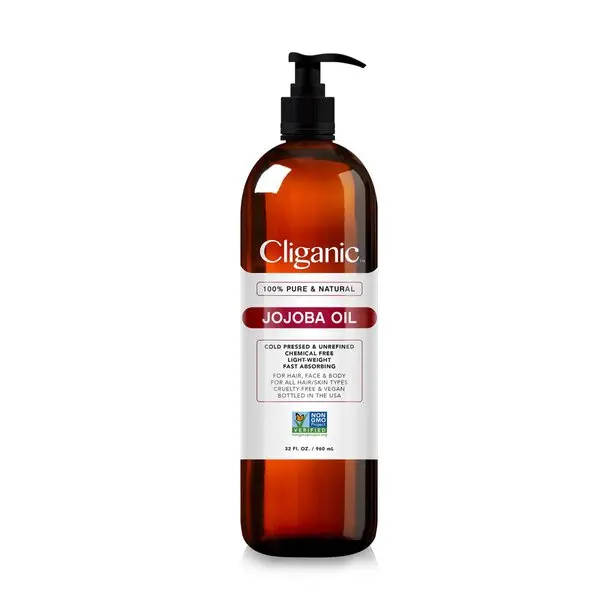 CLIGANIC 100% Pure Jojoba Oil - No Color