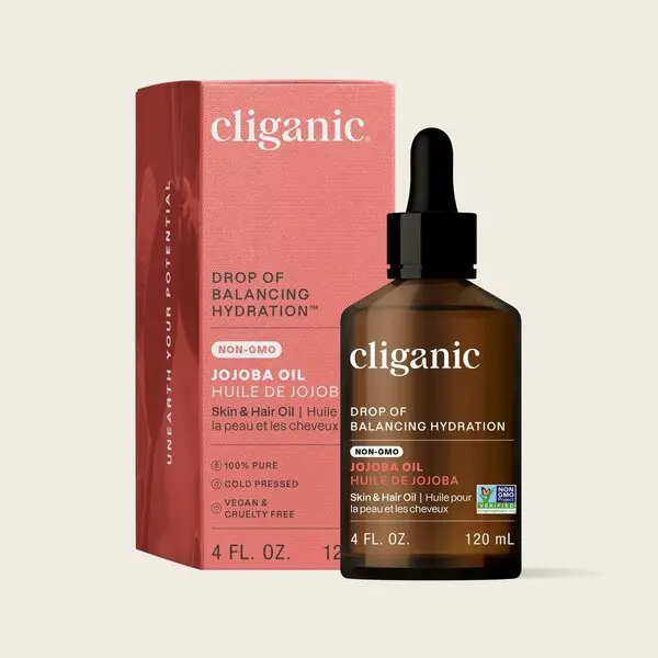 CLIGANIC 100% Pure Jojoba Oil - No Color