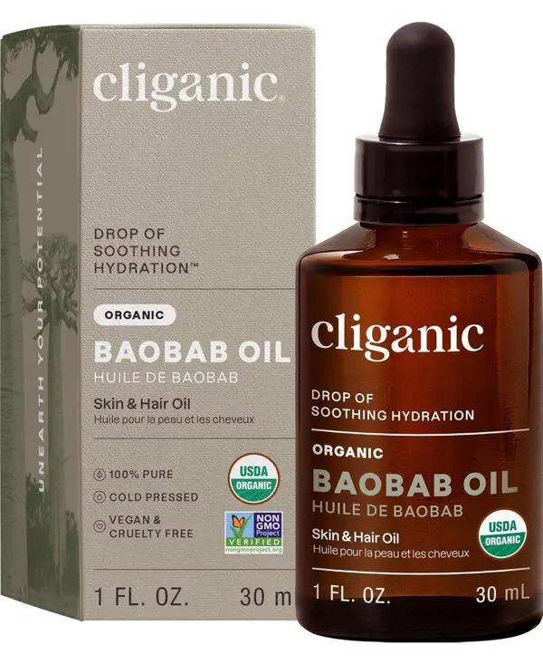 CLIGANIC Organic Baobab Oil - No Color