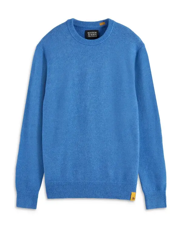 Scotch & Soda Soft Knit Crewneck Sweater - Smart Blue