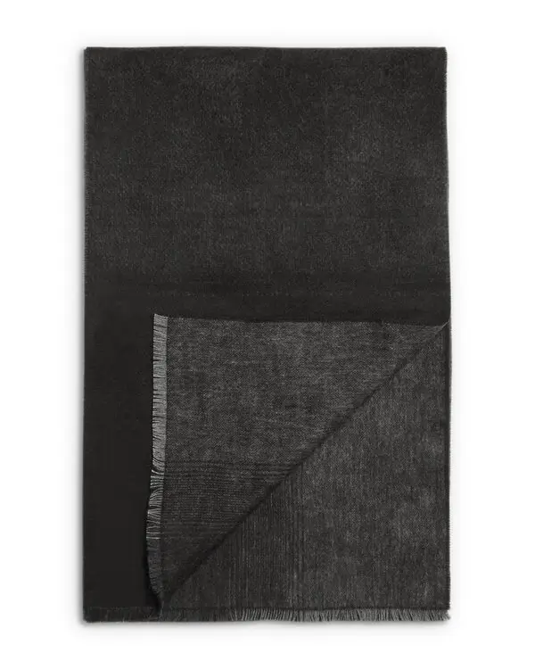 Bloomingdale'S Ombre Block Scarf Exclusive - Charcoal