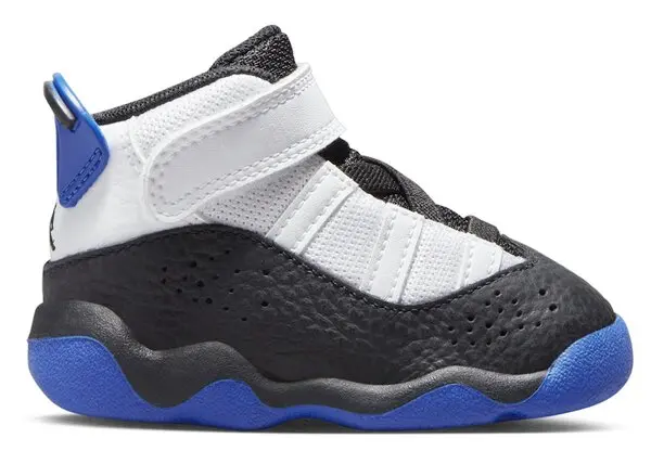 JORDAN 6 Rings - White/black/game Royal