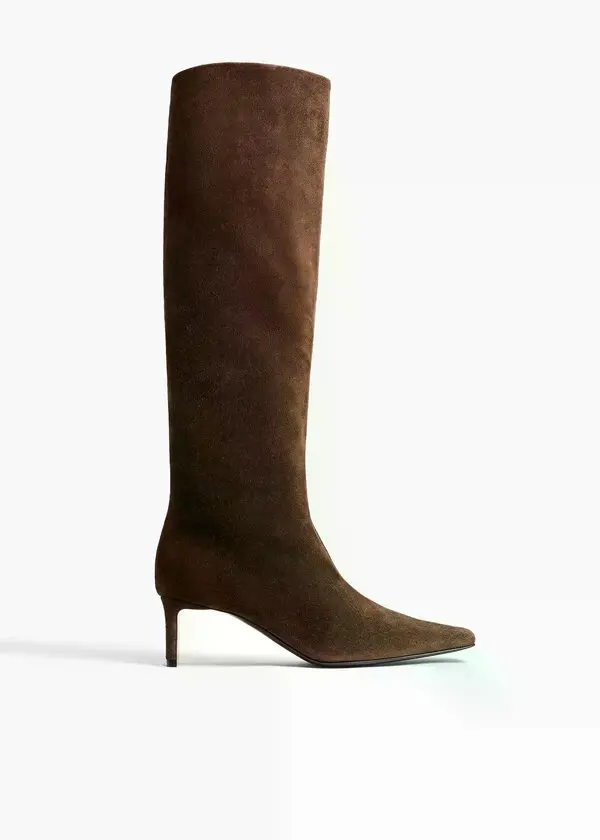 Khaite Ona Knee-high Boots - Ebano