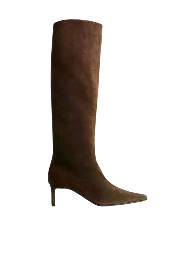 Khaite Ona Knee-high Boots - Ebano