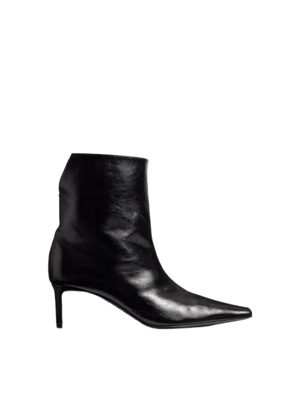 Khaite Ona Ankle Boots - Black