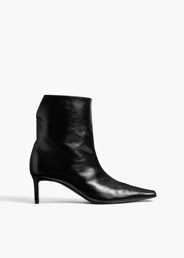 Khaite Ona Ankle Boots - Black