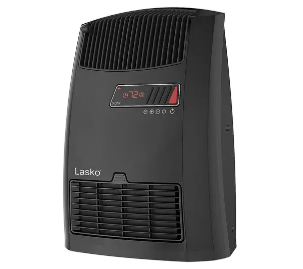 LASKO Digital Ceramic Heater With Warm Air Moti On Technology - One-color