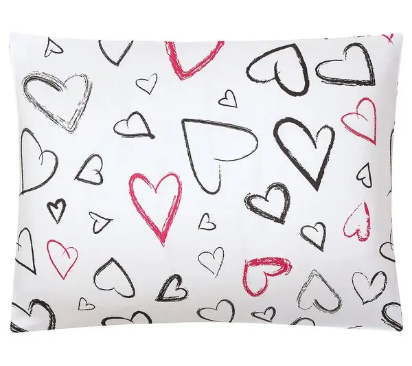 URBAN PLAYGROUND Roxy Hearts Reversible Twin/xl Comforter Set