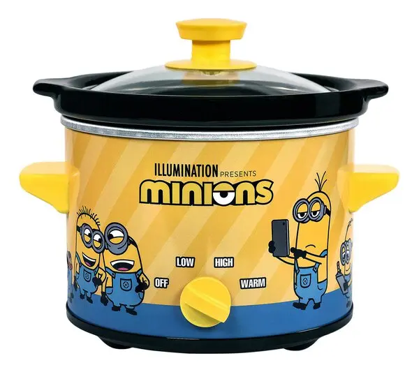 UNCANNY BRANDS Despicable Me Minions 2-qt Slow Ooker - One-color