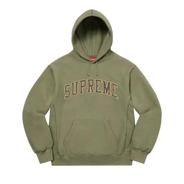 Supreme Stars Arc Hooded Sweatshirt - Green