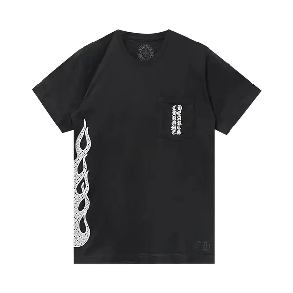 Chrome Hearts Side Flame T-shirt
