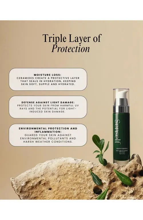SENSELF Triple Shield Rich Cream