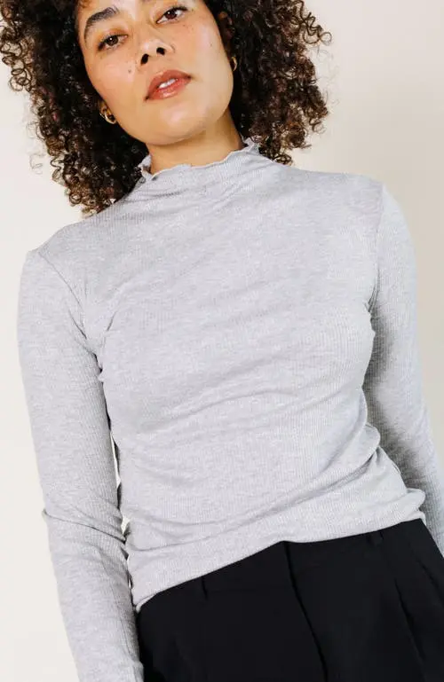 POPLINEN Norma Modal Ribbed Turtleneck