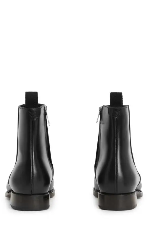 John Varvatos Regent Zip Ankle Boot - Black