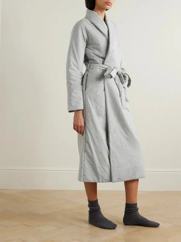 Skin Oasis Organic Cotton-jersey Robe