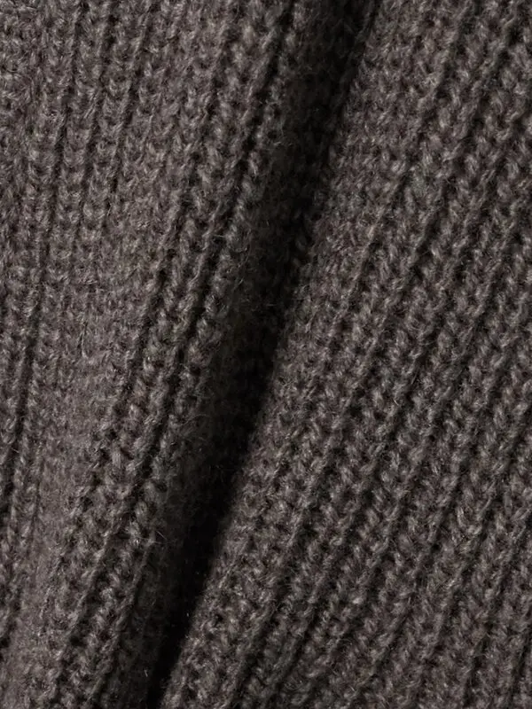 Rick Owens Headon Knitted Cashmere And Wool-blend Turtleneck Bodysuit