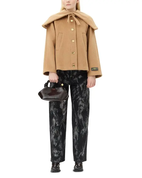 GANNI Wool-blend Jacket