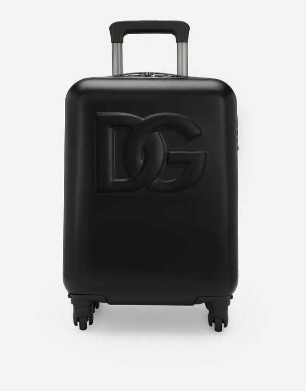 Dolce & Gabbana Embossed Logo Hard Case Trolley