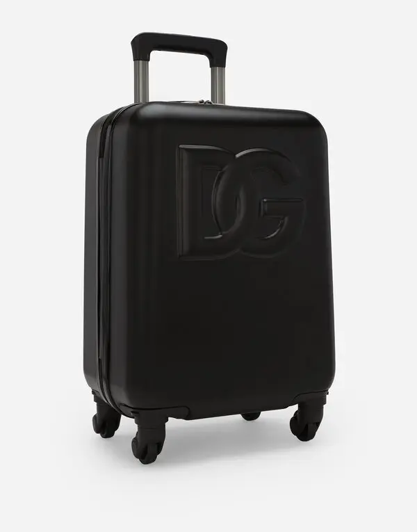 Dolce & Gabbana Embossed Logo Hard Case Trolley
