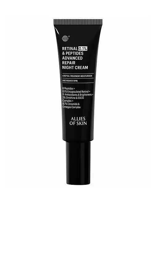 ALLIES OF SKIN 0.1% Retinal & Peptides Advanced Repair Night Cream - N,a