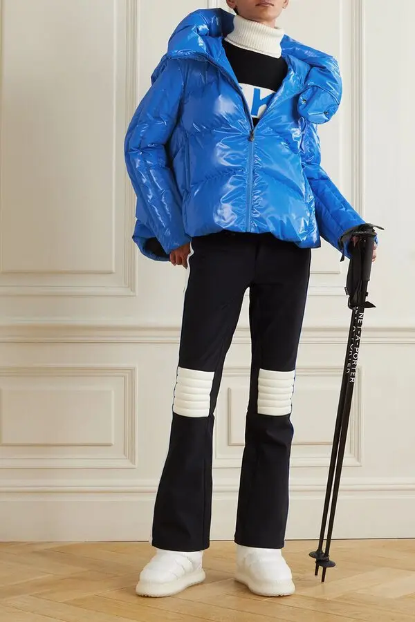 Perfect Moment Orelle Hooded Quilted Down Ski Jacket