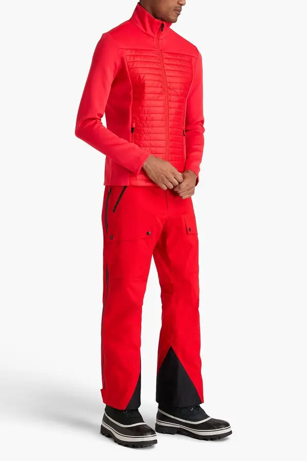 Fusalp Aspen Ii Tech-jersey Track Jacket - Red