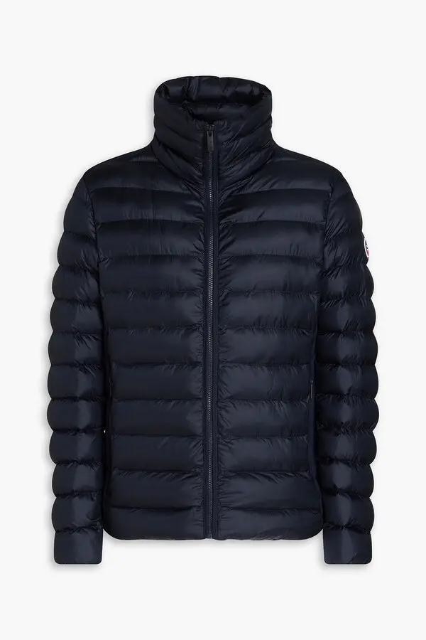 Fusalp Lucho Stretch Jersey Paneled Quilted Shell Jacket - Navy