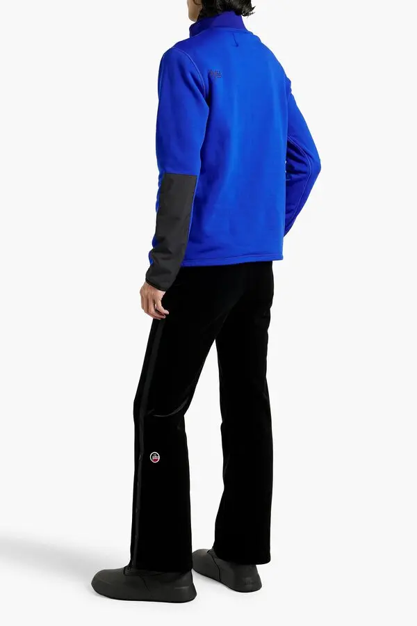 Aztech Mountain Shell-paneled Fleece Base Layer - Royal Blue