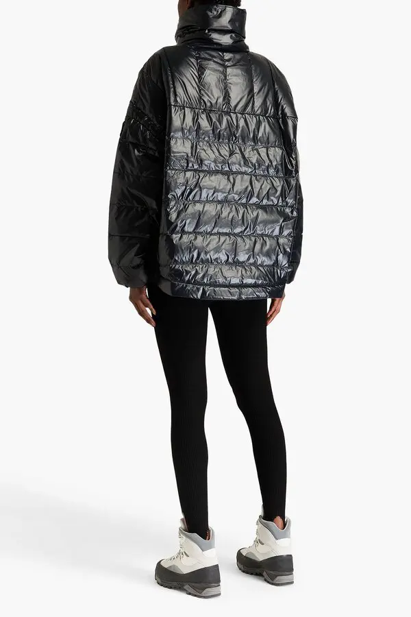 HOLDEN Quilted Camouflage-print Down Jacket - Black