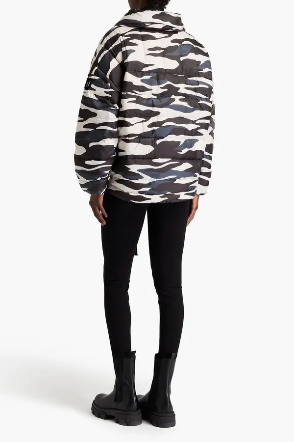HOLDEN Quilted Camouflage-print Down Jacket