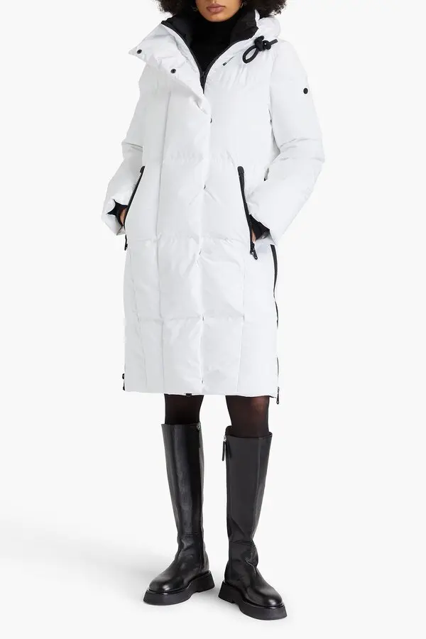 Goldbergh Quilted Shell Hooded Coat