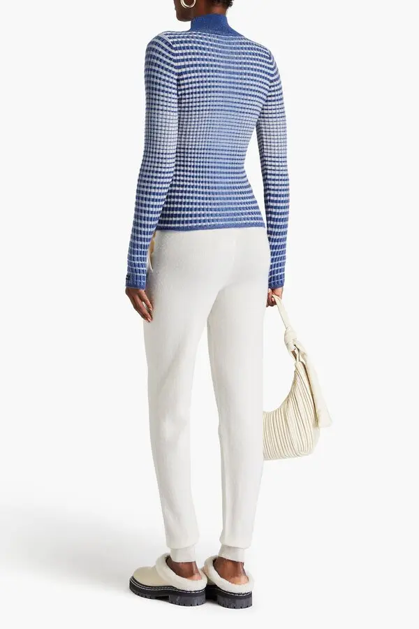 Cordova Valaisse Marled Merino Wool Turtleneck Sweater