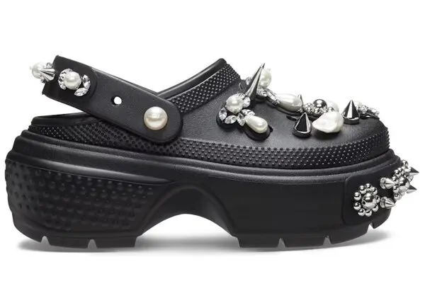 CROCS Stomp Clog Simone Rocha - Black