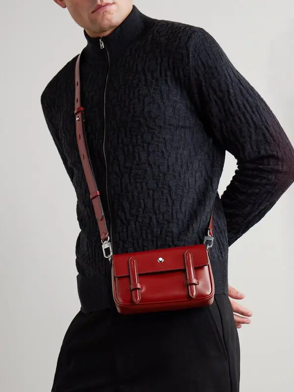 Montblanc Meisterstück Mini Leather Messenger Bag