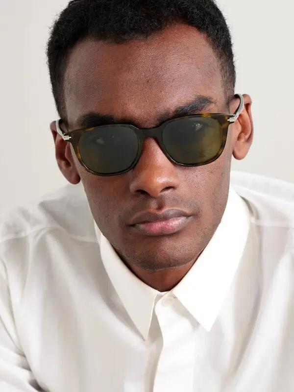 Dior Diorblacksuit S12i Square-frame Acetate Sunglasses - Tortoiseshell
