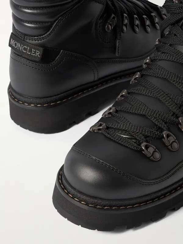 Moncler Peka Trek Leather Hiking Boots