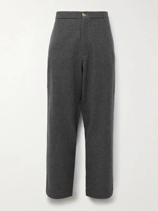 FEDERICO CURRADI Straight-leg Wool Trousers