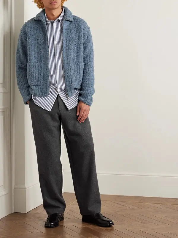 FEDERICO CURRADI Straight-leg Wool Trousers