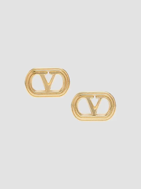 Valentino Garavani Ovalette Metal Earrings